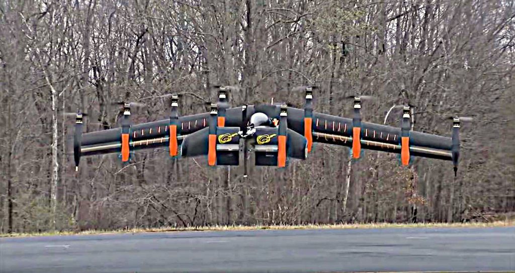 Greased Lightning - 10 Rotor UAV Tested by NASA Langley | Drone Below