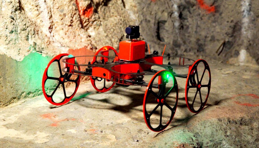 TILT Ranger Hybrid Land/Air Drone for Underground Mines | Drone Below