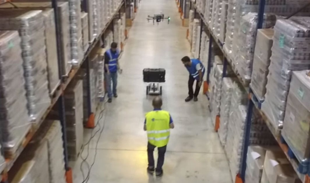 Geodis and Delta Drone Develop Autonomous Warehouse Solution | Drone Below