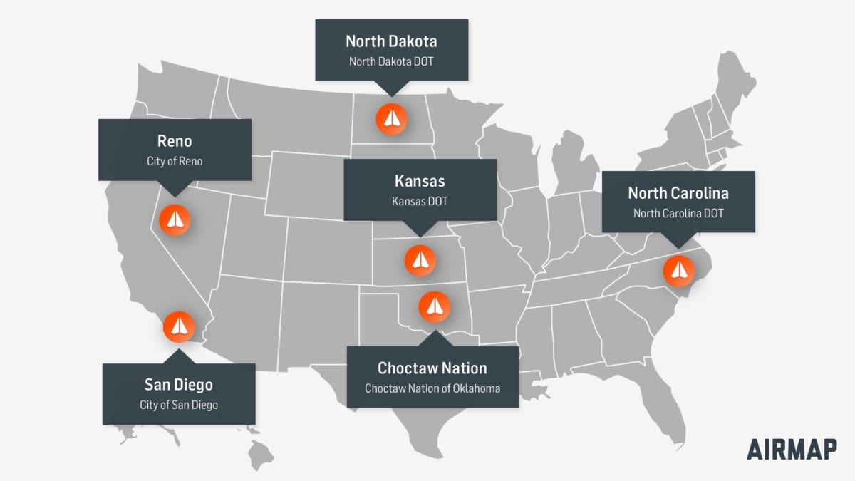 AirMap, Zipline and Flirtey to Partner with Cities in Drone Testing ...