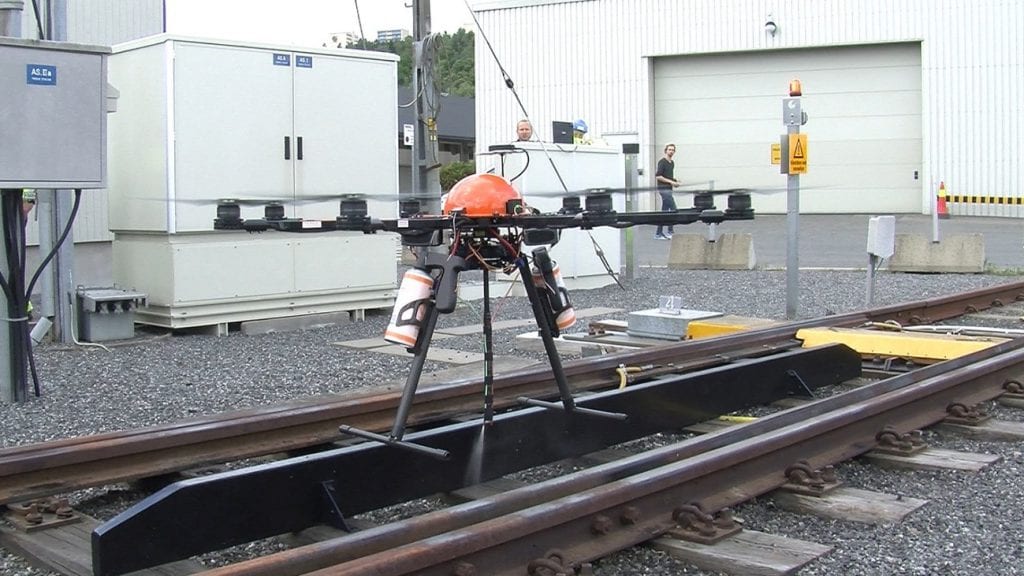 Norway: Using Drones to Maintain the Railway | Drone Below