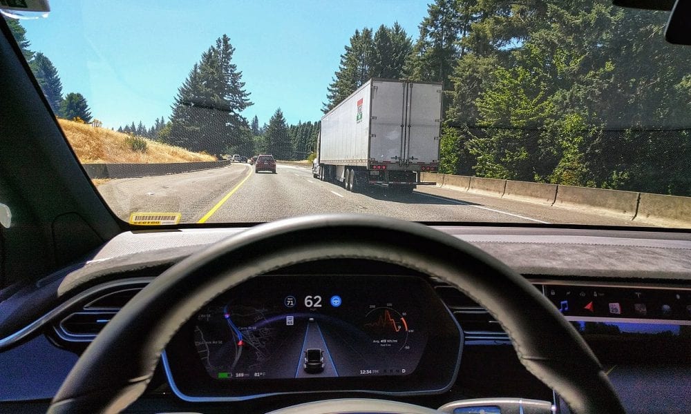 Tesla – Making Autonomous Vehicles Safer | Drone Below