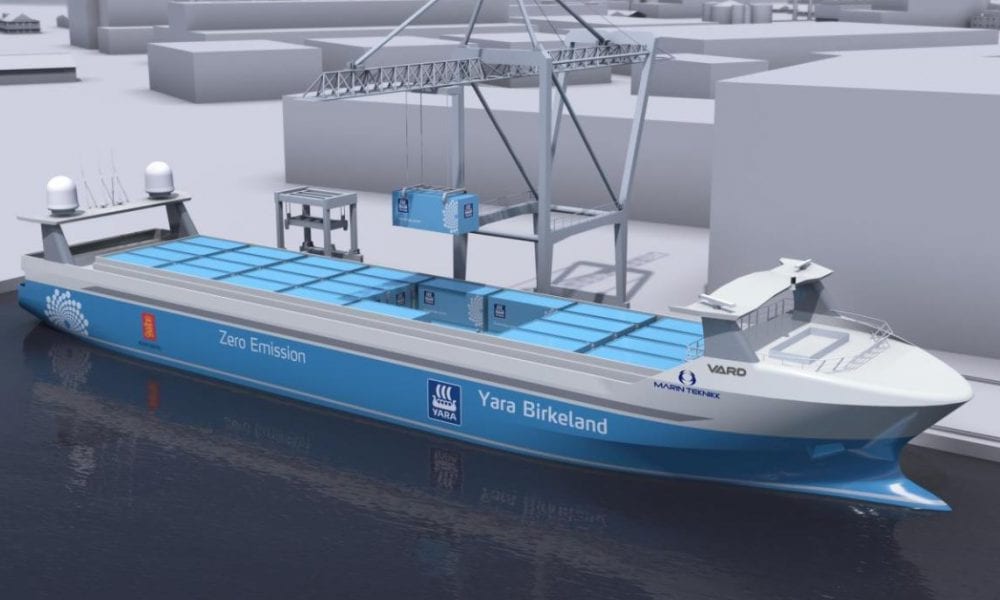 Tesla of the Seas - An Autonomous and Electricity-Powered Container ...