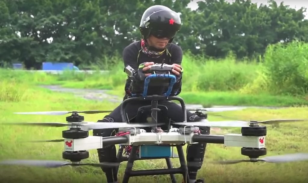 Video of the Day: Chinese Inventor Creates 'Magic Cloud' Flying Scooter ...