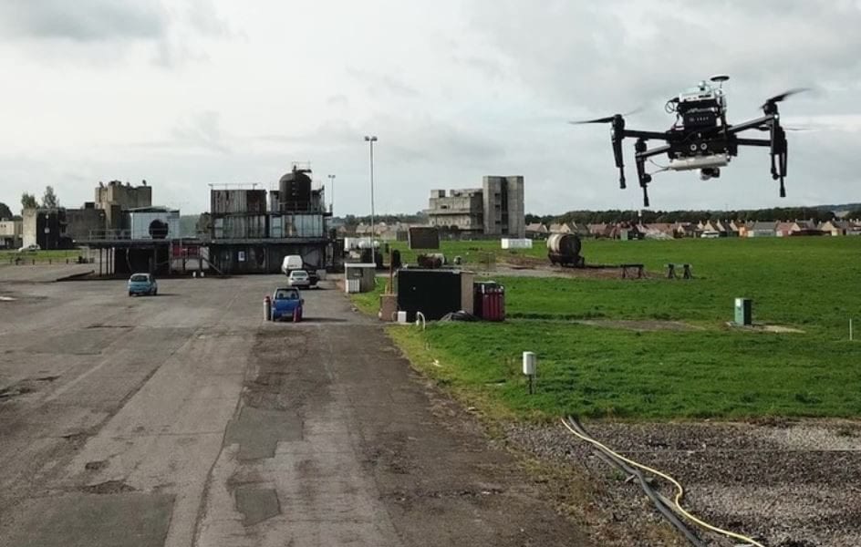 UK Tests Chemical Detection Drones and Robots | Drone Below