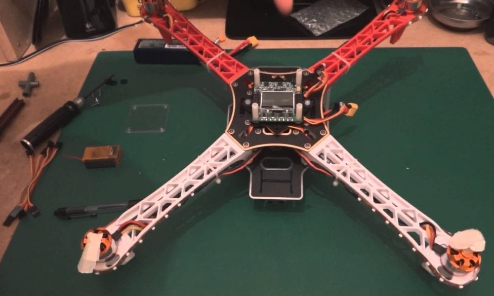 A Quadcopter Flying Robot: Design and Experimental Research | Drone Below