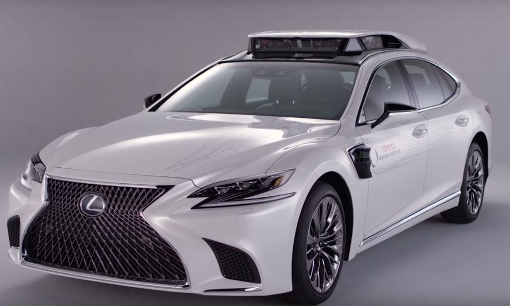 Toyota Looks to an Autonomous and Electric Future | Drone Below