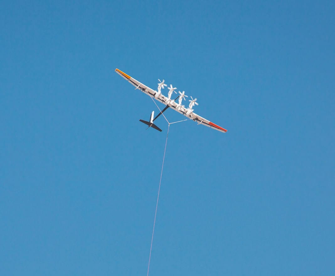 Drones Harvest High-Altitude Wind Energy | Drone Below