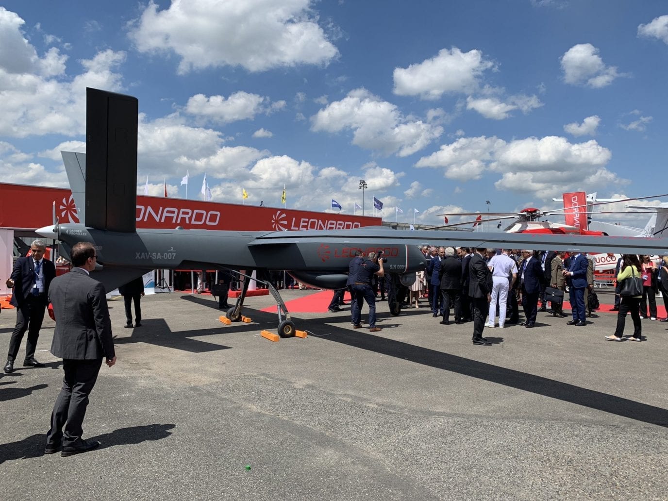 Leonardo's Largest Drone to Date Unveiled at Paris Air Show | Drone Below