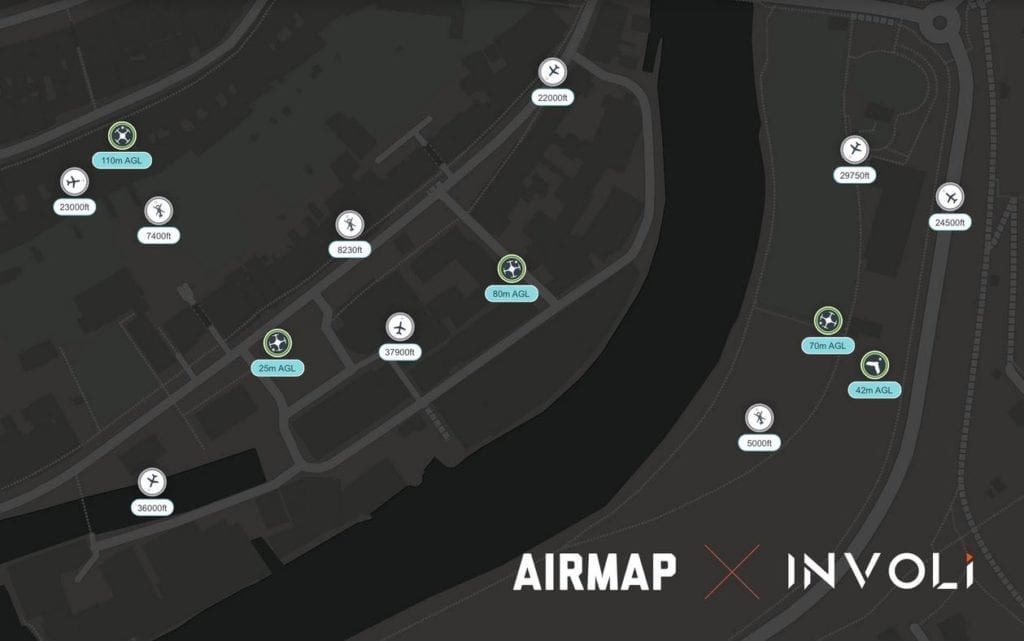Involi and AirMap Collaborate with UAS Traffic Management | Drone Below