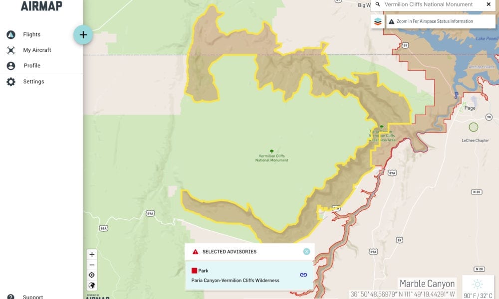 AirMap, TreadLightly! and US Forest Service Partnership - Flying Safely ...